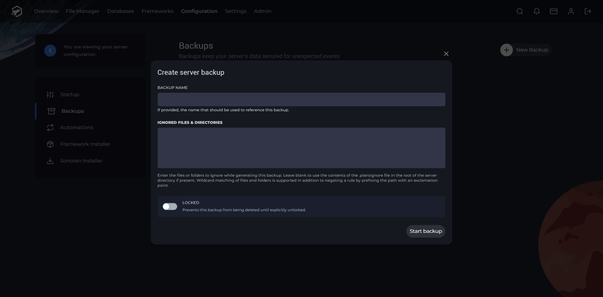 How to Create Your FiveM Server Backup Guide September 2025 | rocketnode.com